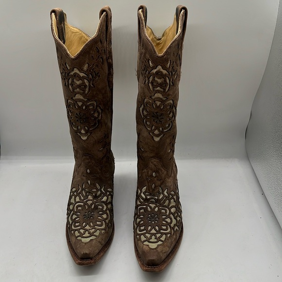 Corral | Shoes | Corral Vintage Destress 2628 Western Boots Cowgirl ...